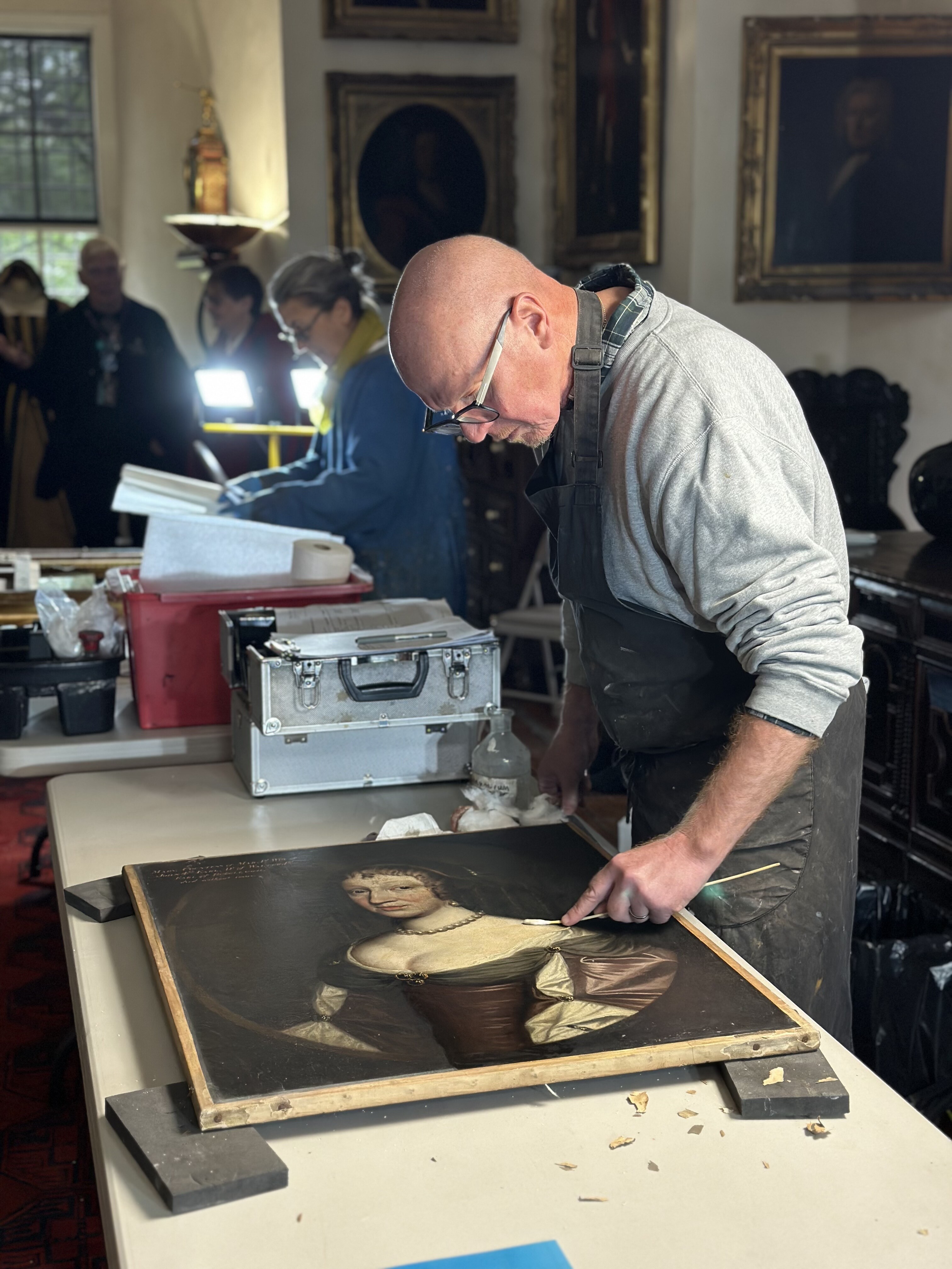 Conservation in action at Alloa Tower | National Trust for Scotland