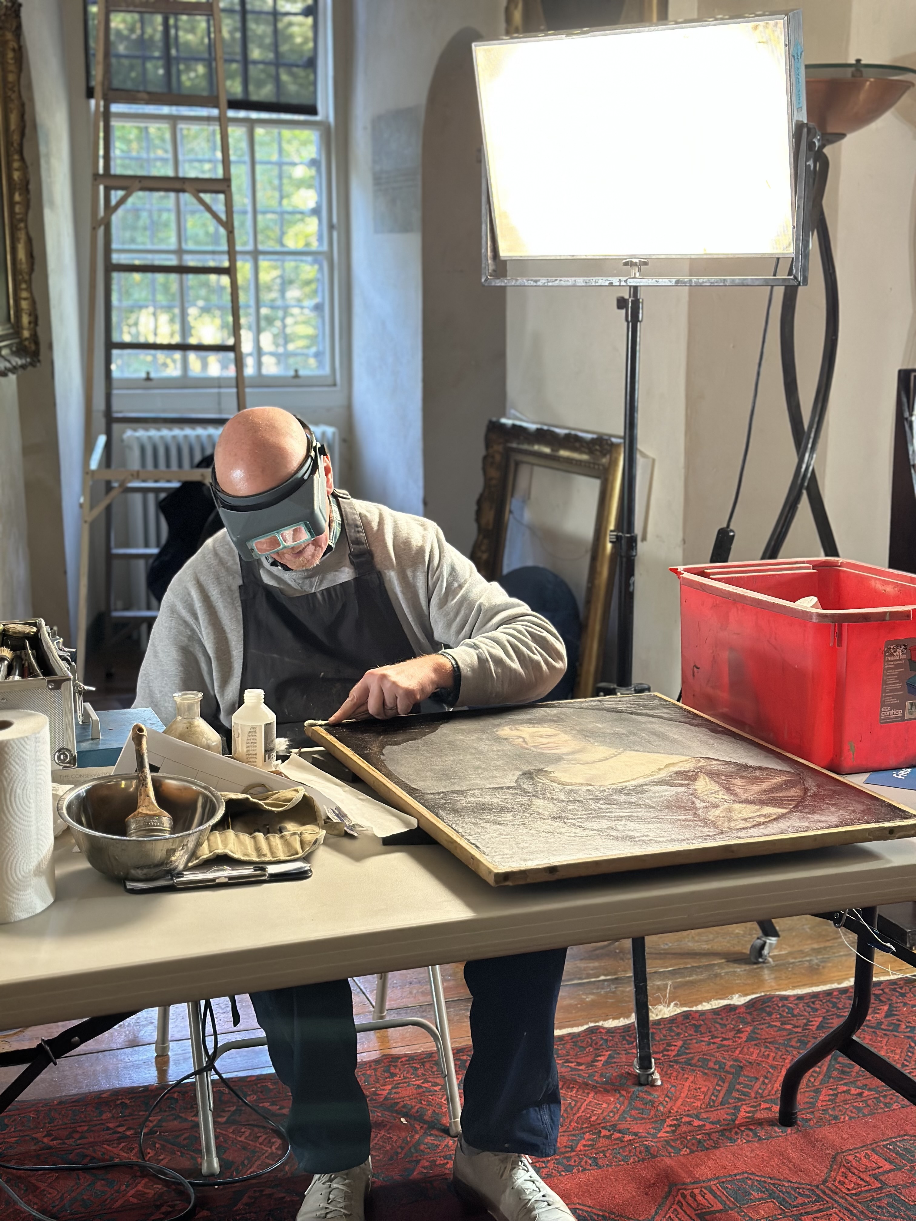 Conservation in action at Alloa Tower | National Trust for Scotland