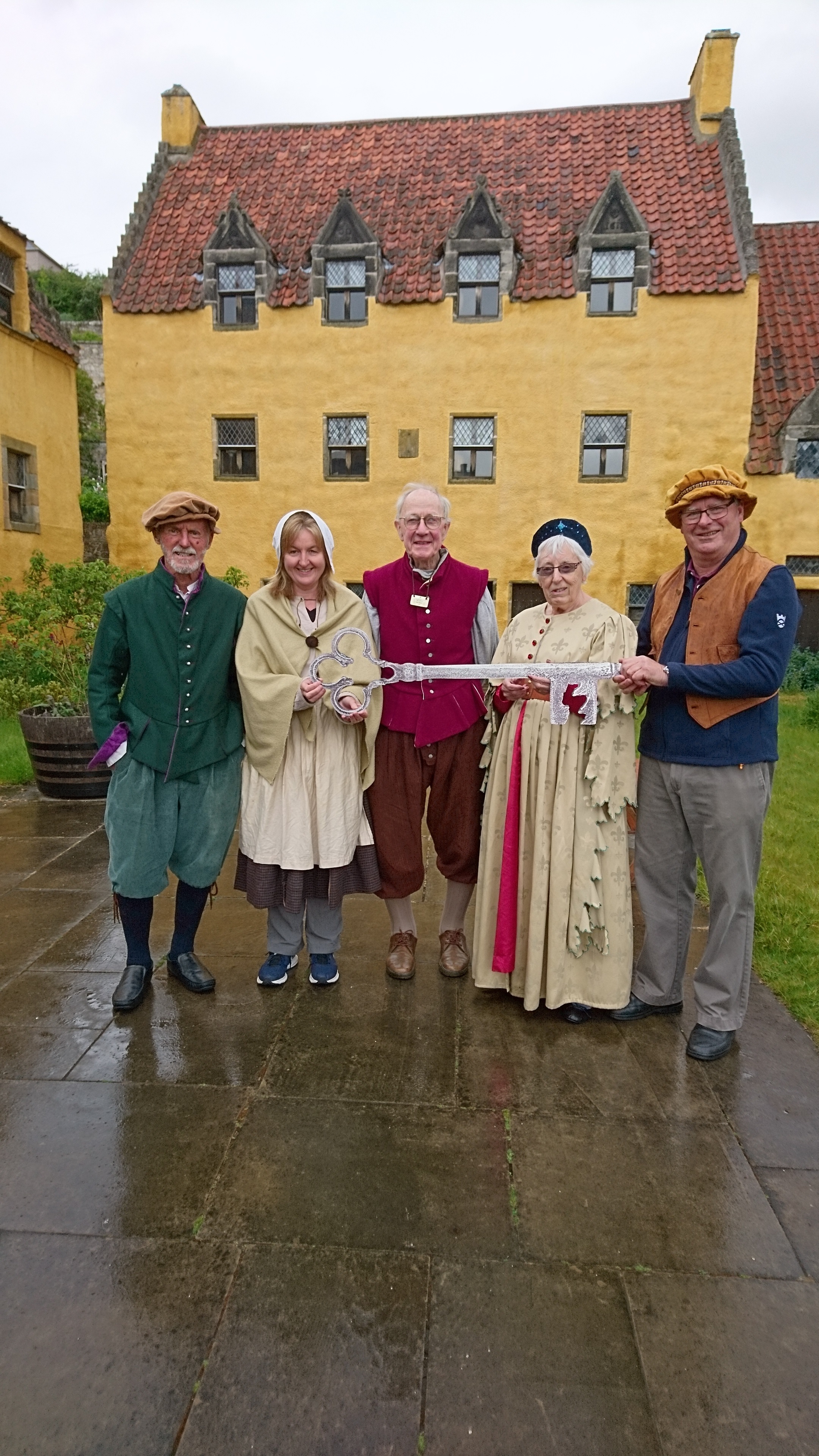 Committed Culross colleague’s farewell… | National Trust for Scotland
